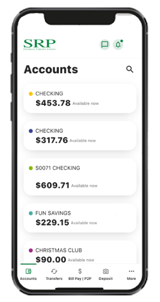 SRP Mobile | SRP Federal Credit Union