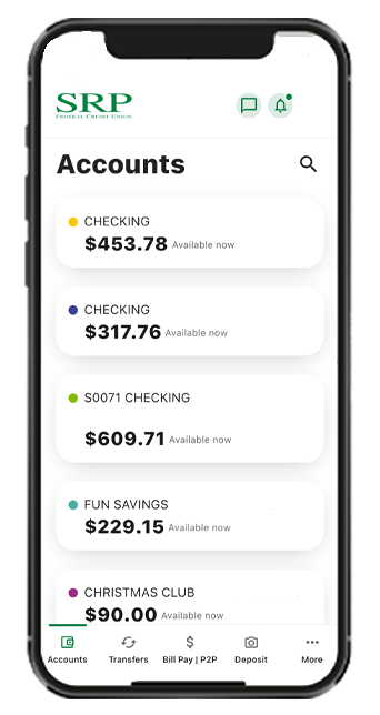 SRP Mobile | SRP Federal Credit Union